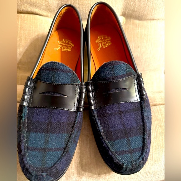 J. Crew | Shoes | J Crew Camden Holiday Plaid Loafer | Poshmark
